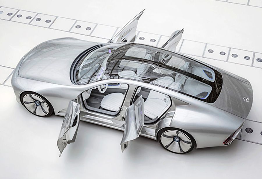 Mercedes rolls out its own Transformers-style concept car