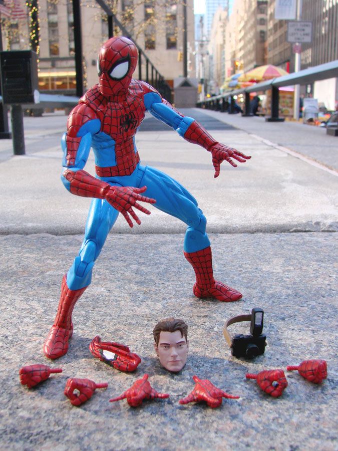 Marvel Select unmasks new Spectacular Spider-Man figure
