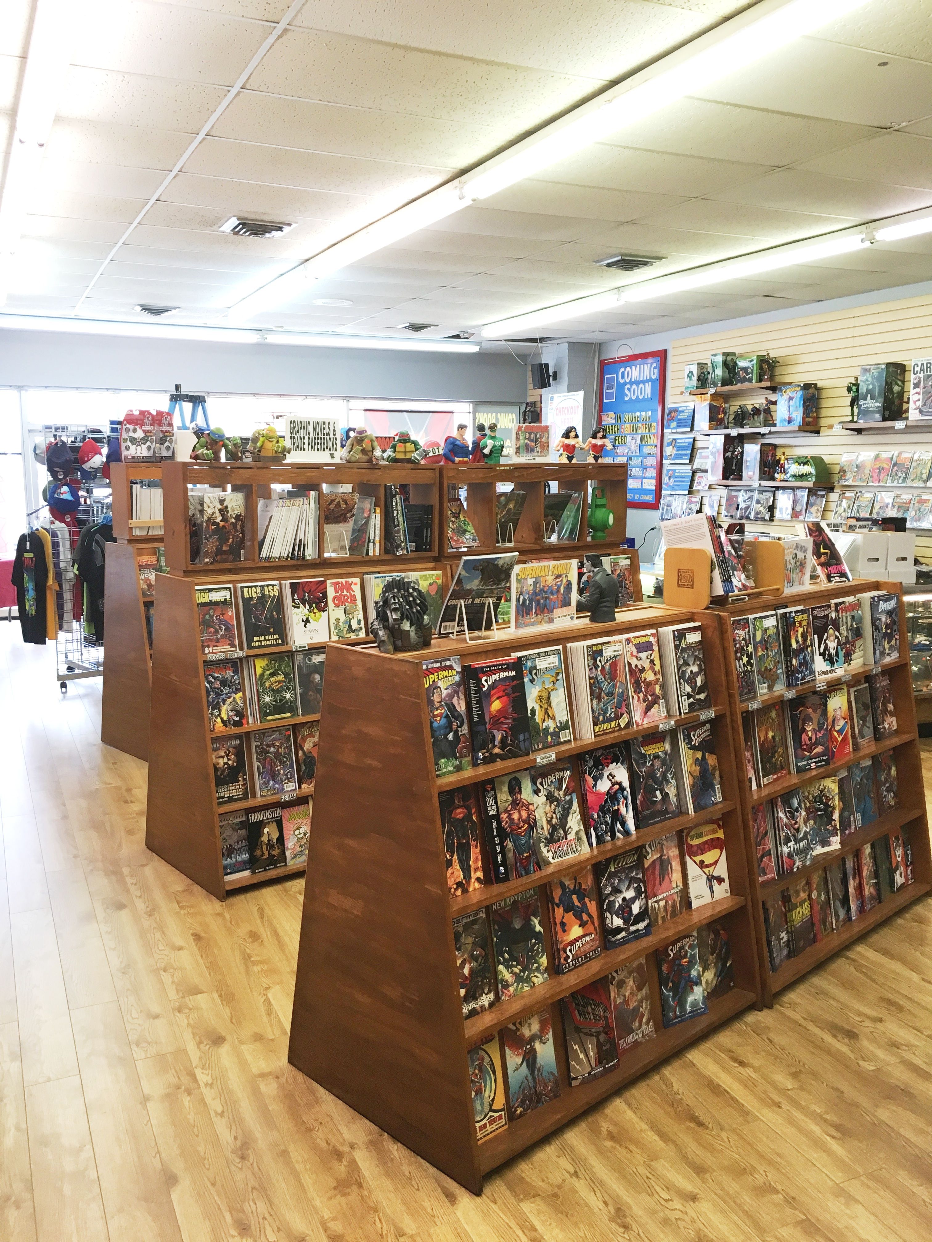 Store Tour | Comics Plus in Corpus Christi, Texas