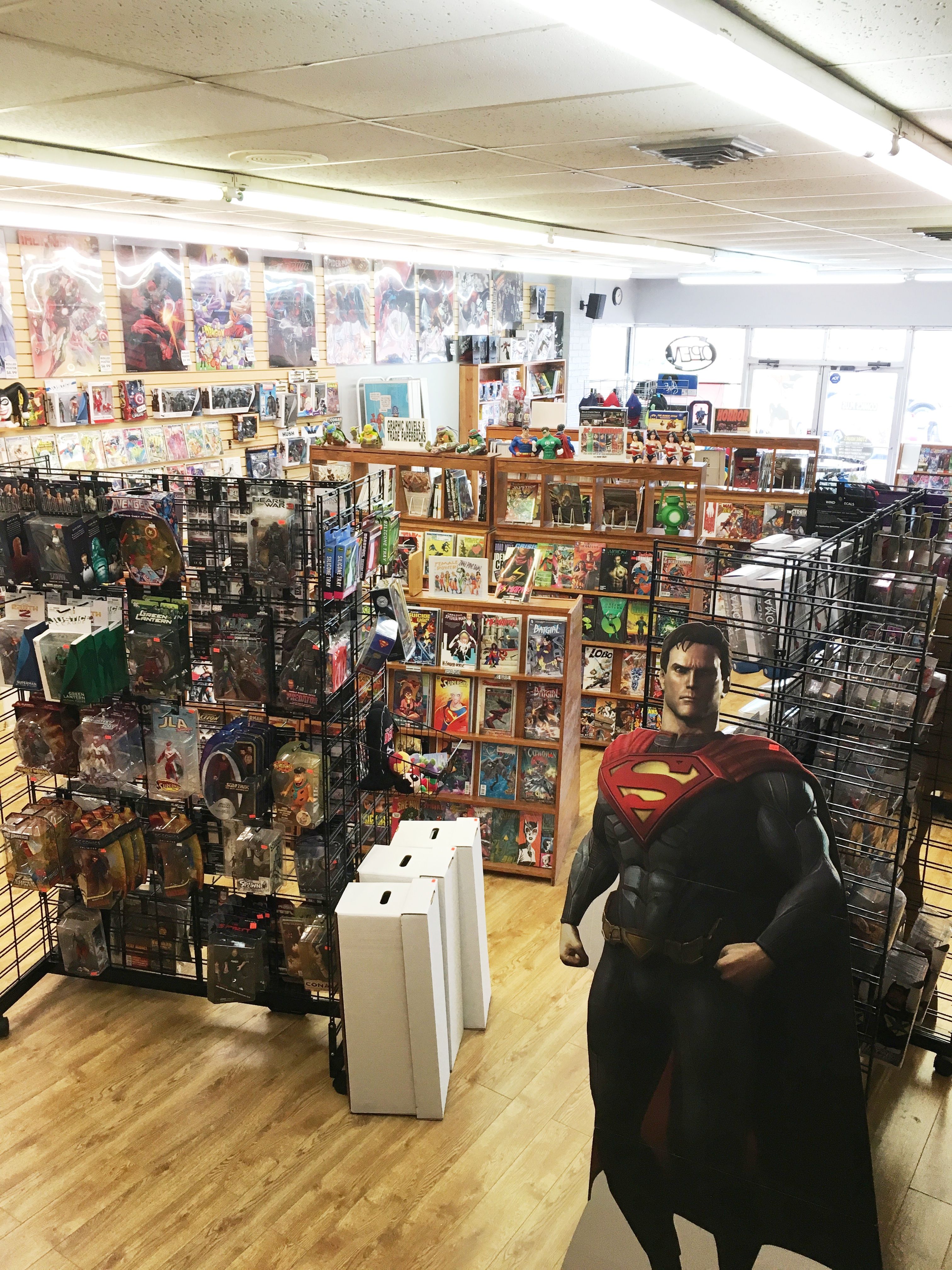 Store Tour | Comics Plus in Corpus Christi, Texas