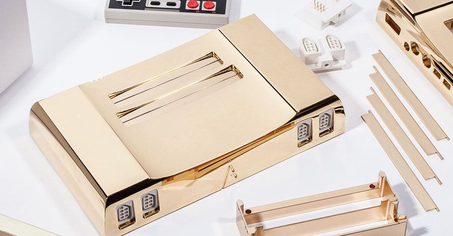 This 24-karat gold NES can be yours for $5,000
