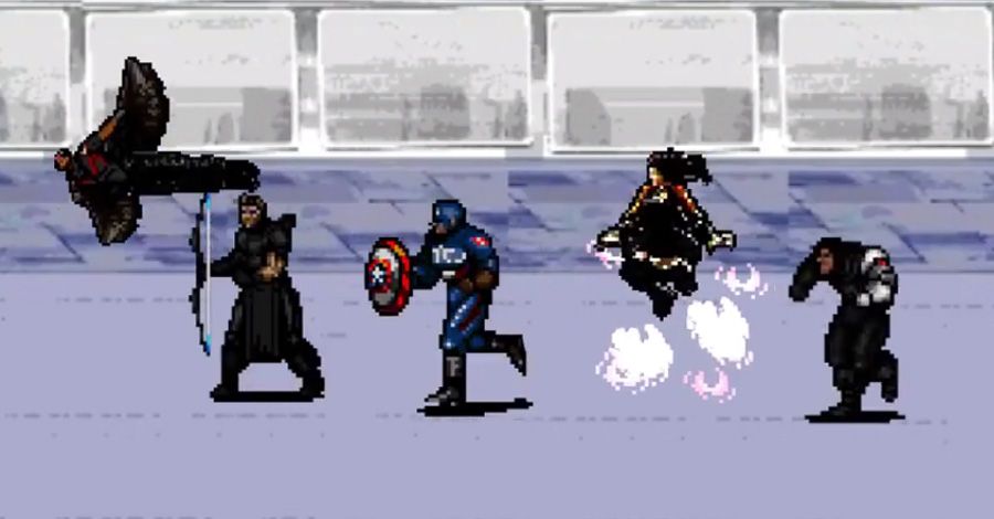 'Captain America: Civil War' 8-bit trailer will make you dust off your NES