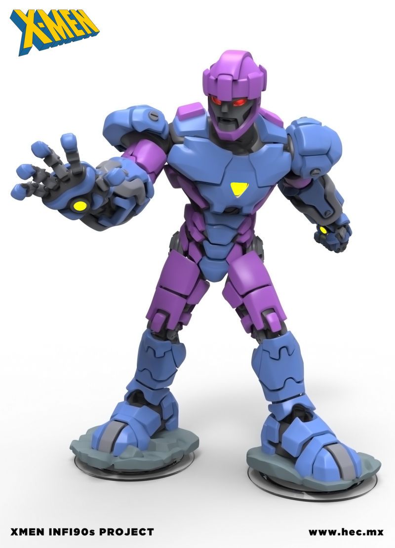 Fan-made Disney Infinity figures give X-Men characters a '90s spin