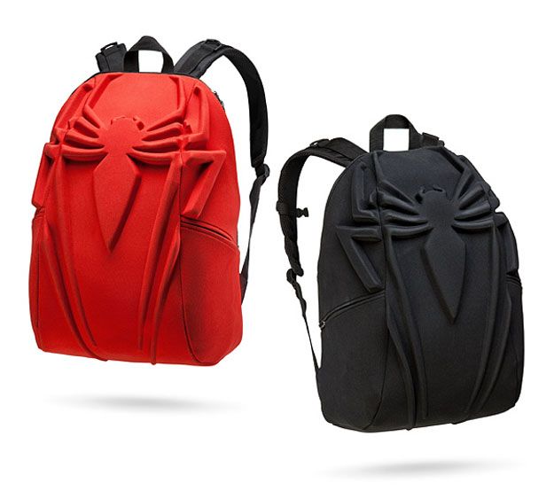 With this spectacular Spider-Man backpack, your fashion sense will be ...
