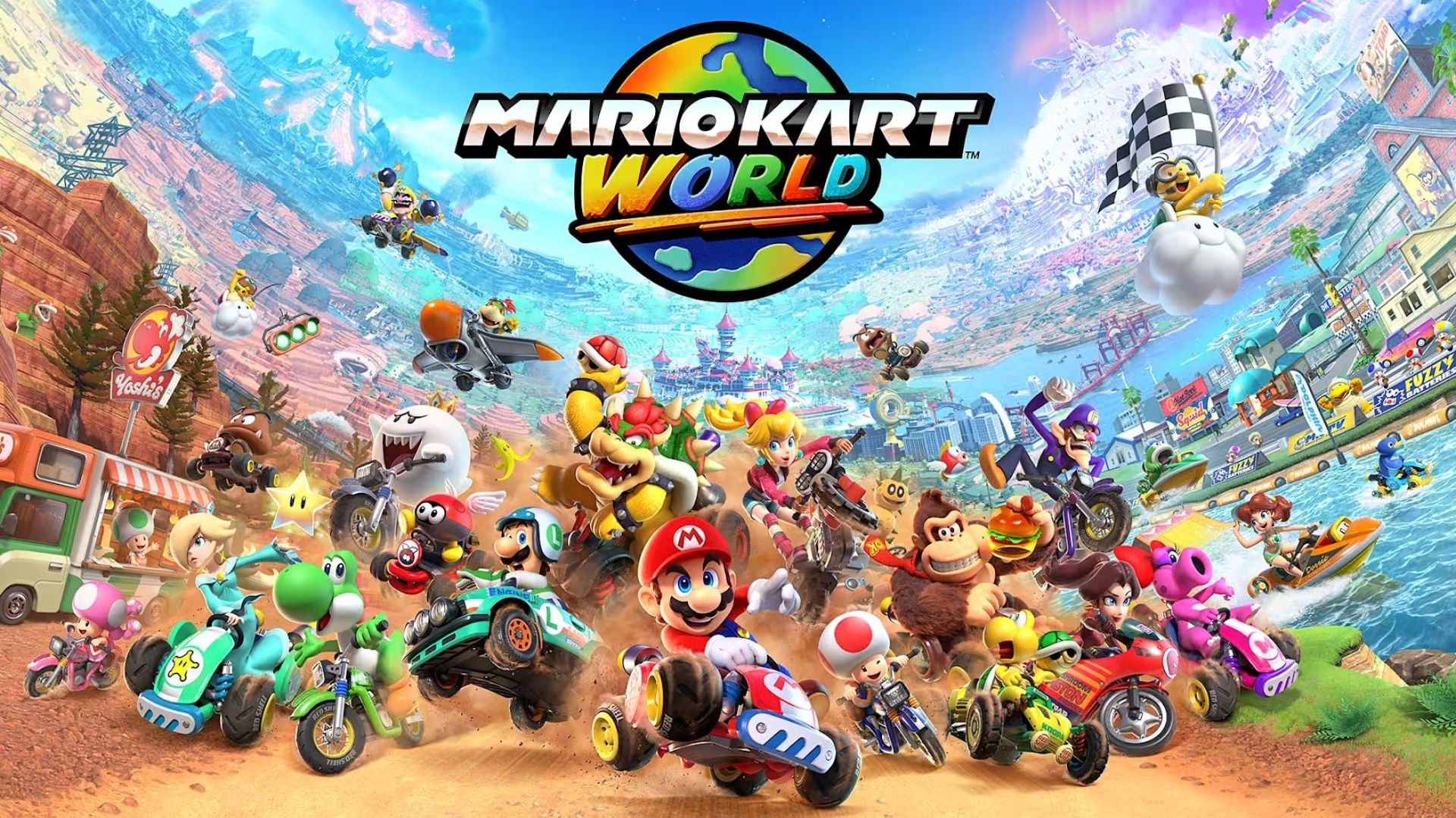 Mario Kart World: 10 Fastest Kart Build Combos to Speed By the ...