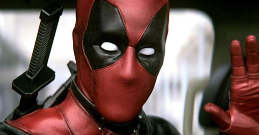 Deadpool Surveys Damage In New Movie Pic
