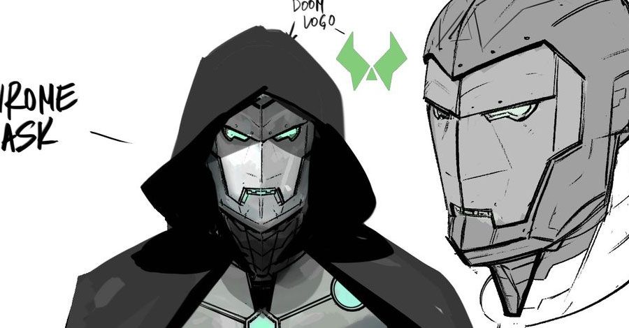 Maleev Debuts Doctor Doom's "Infamous Iron Man" Armor Concept Art