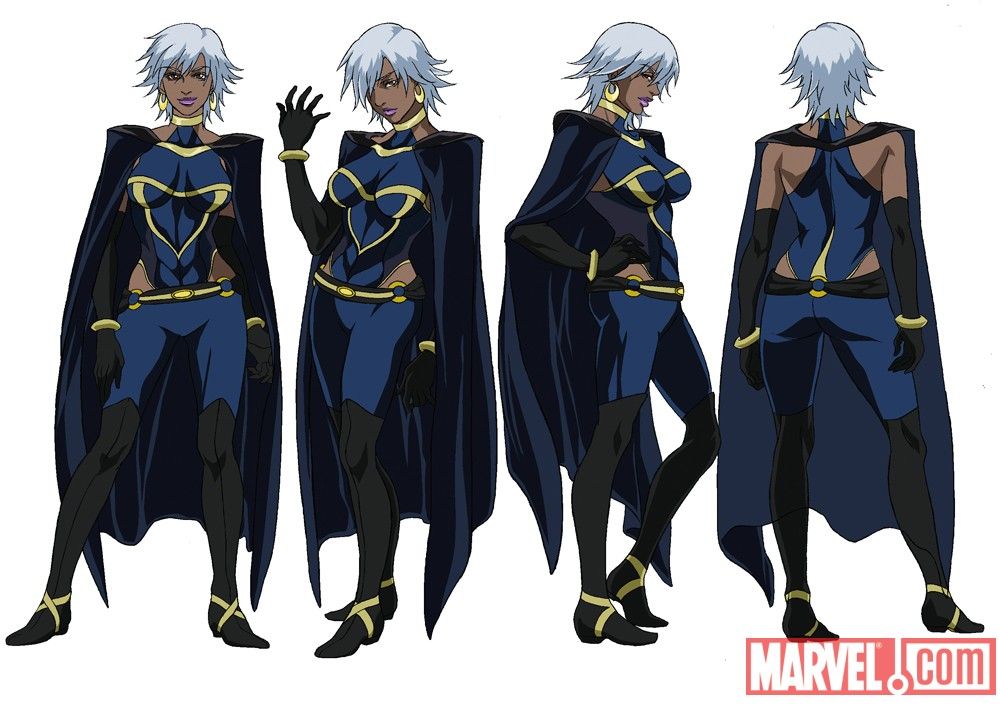 New Screencaps, Character Designs For X-Men Anime