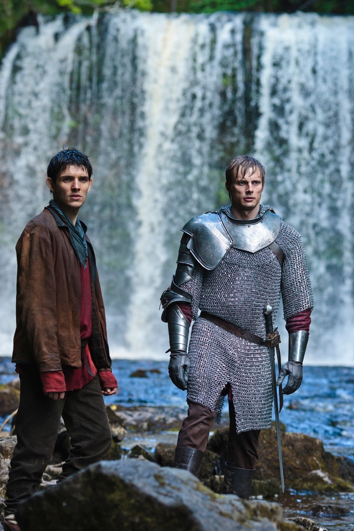 Exclusive: Gaius vs. Gaius Baltar in a Scene From This Week's Merlin