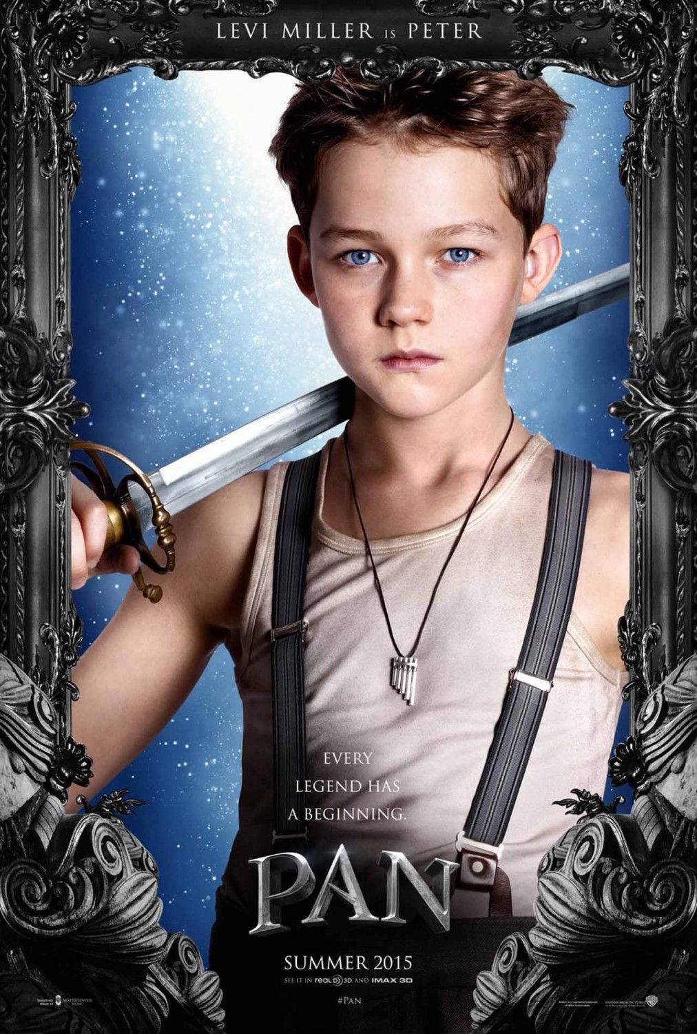 New 'Pan' Character Posters Unleash Hugh Jackman's Wicked Smile