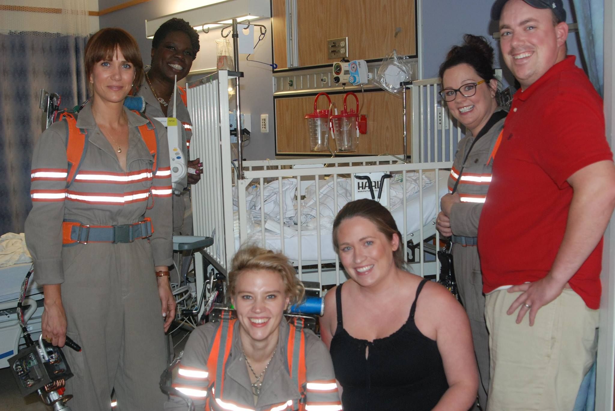New 'Ghostbusters' Visit Tufts Medical Center in Full Costume