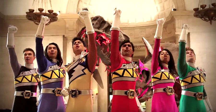 Watch: 'Power Rangers' Know the Secret to a Safe Halloween